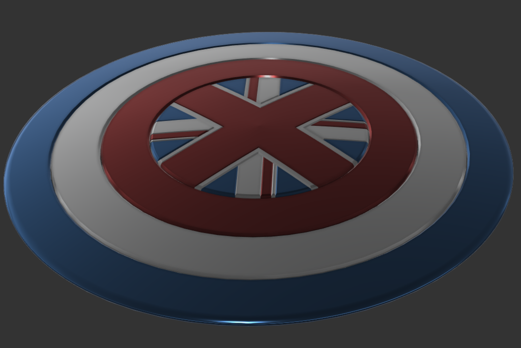 Archivo STL gratis escudo del capitán carter 🎲・Objeto de impresión 3D ...