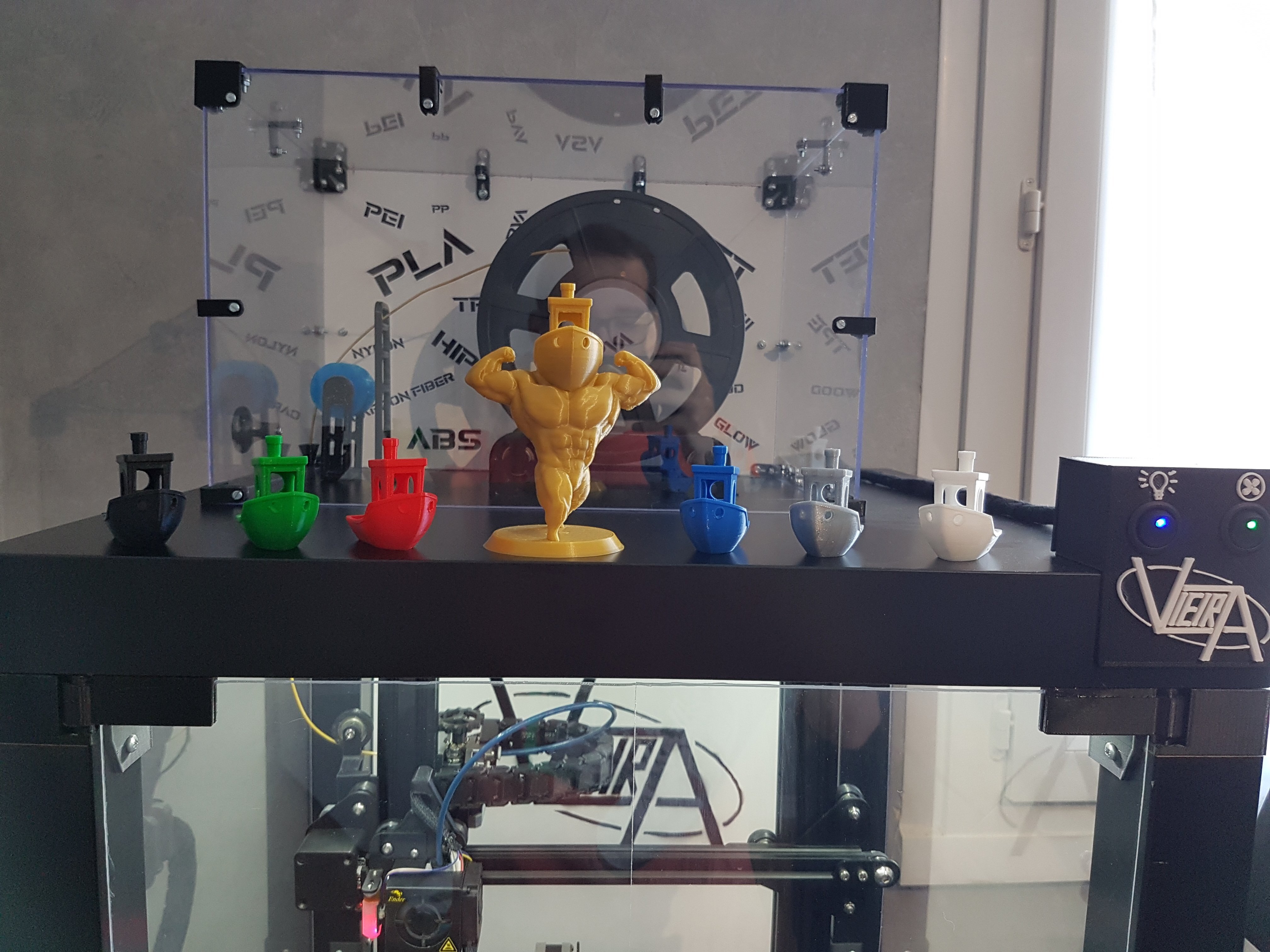 3D printing Buff Benchy - the ultra swole 3D printing torture-test・Cults