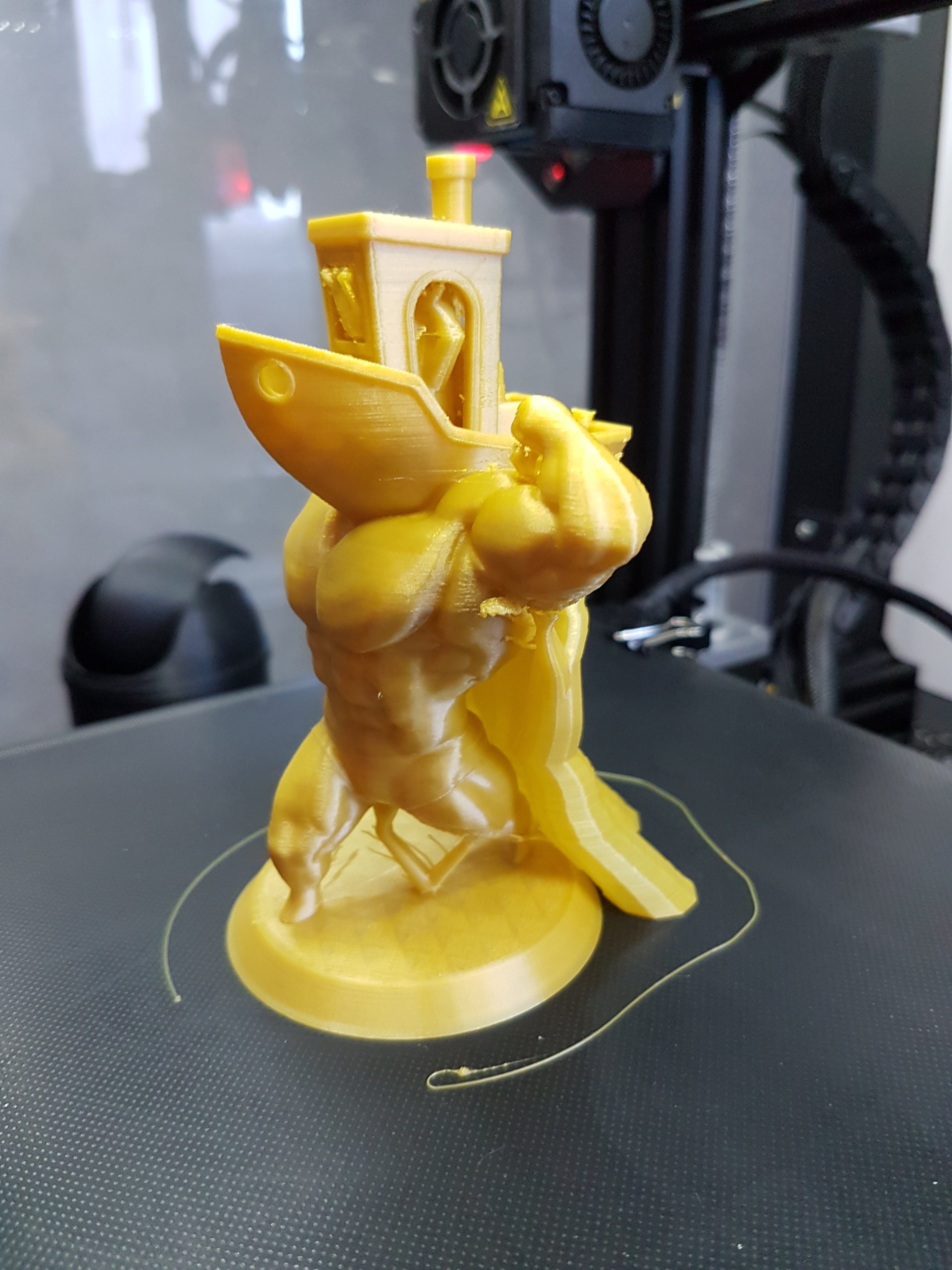 3D printing Buff Benchy - the ultra swole 3D printing torture-test・Cults