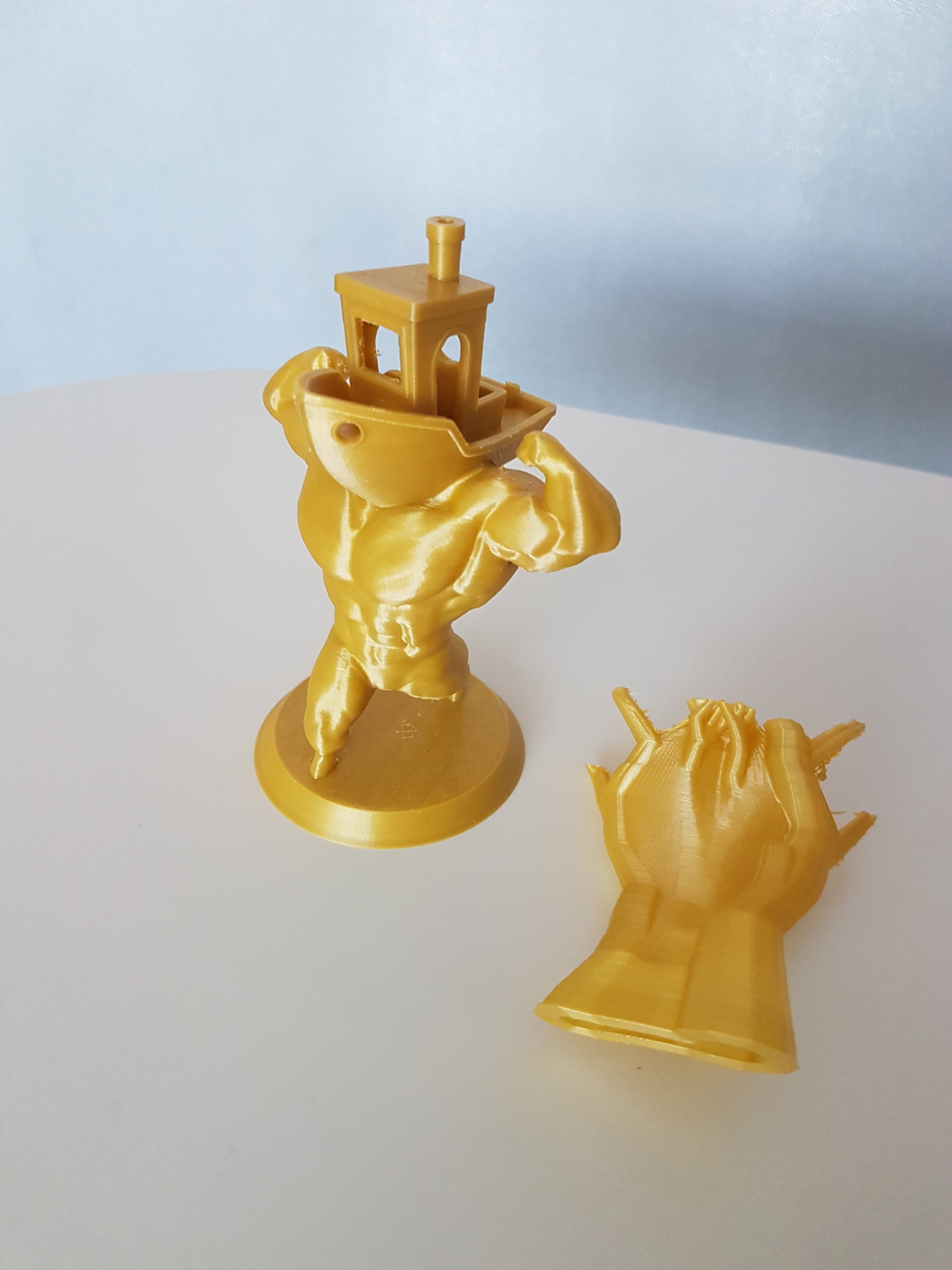 3D printing Buff Benchy - the ultra swole 3D printing torture-test・Cults