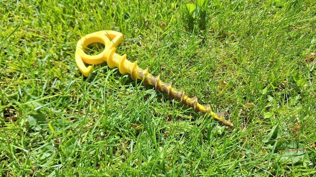 🏕️ Orang Scrw - Lightweight Camping Anchor・Free 3D File for ・Cults