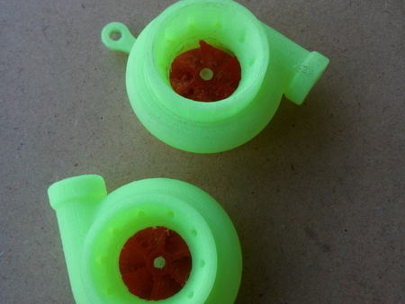 🗝️ Cheap functional TURBO Keychain・Free 3D File for ・Cults
