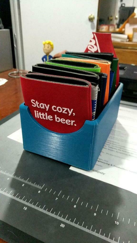 🍺 Koozie Kaddy・Free 3D File for ・Cults