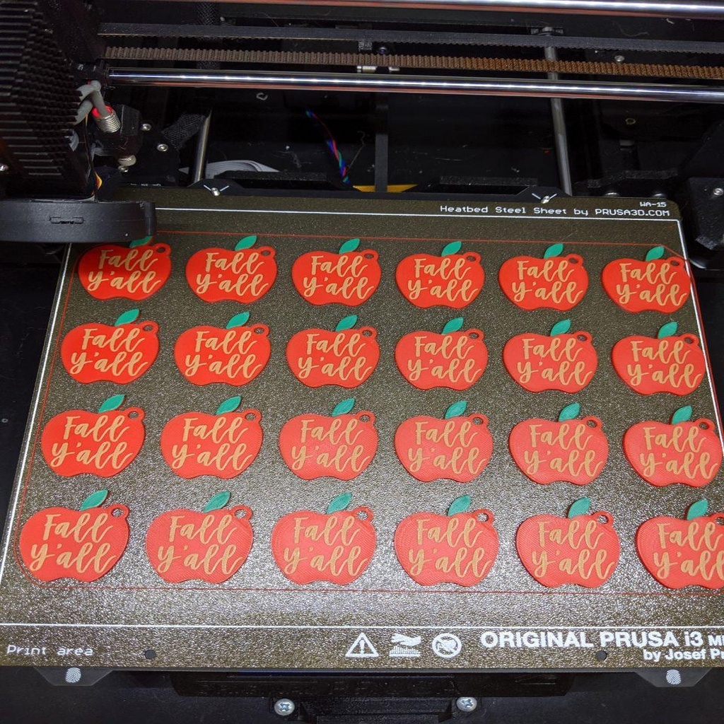 Free 3D file Fall Y'all Jar Can Tag Keychain 🍂 ・3D printable design to ...