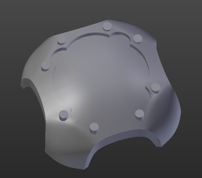 🎲 Ultra smooth armor pieces for royal chevaliers・Free STL File for ・Cults