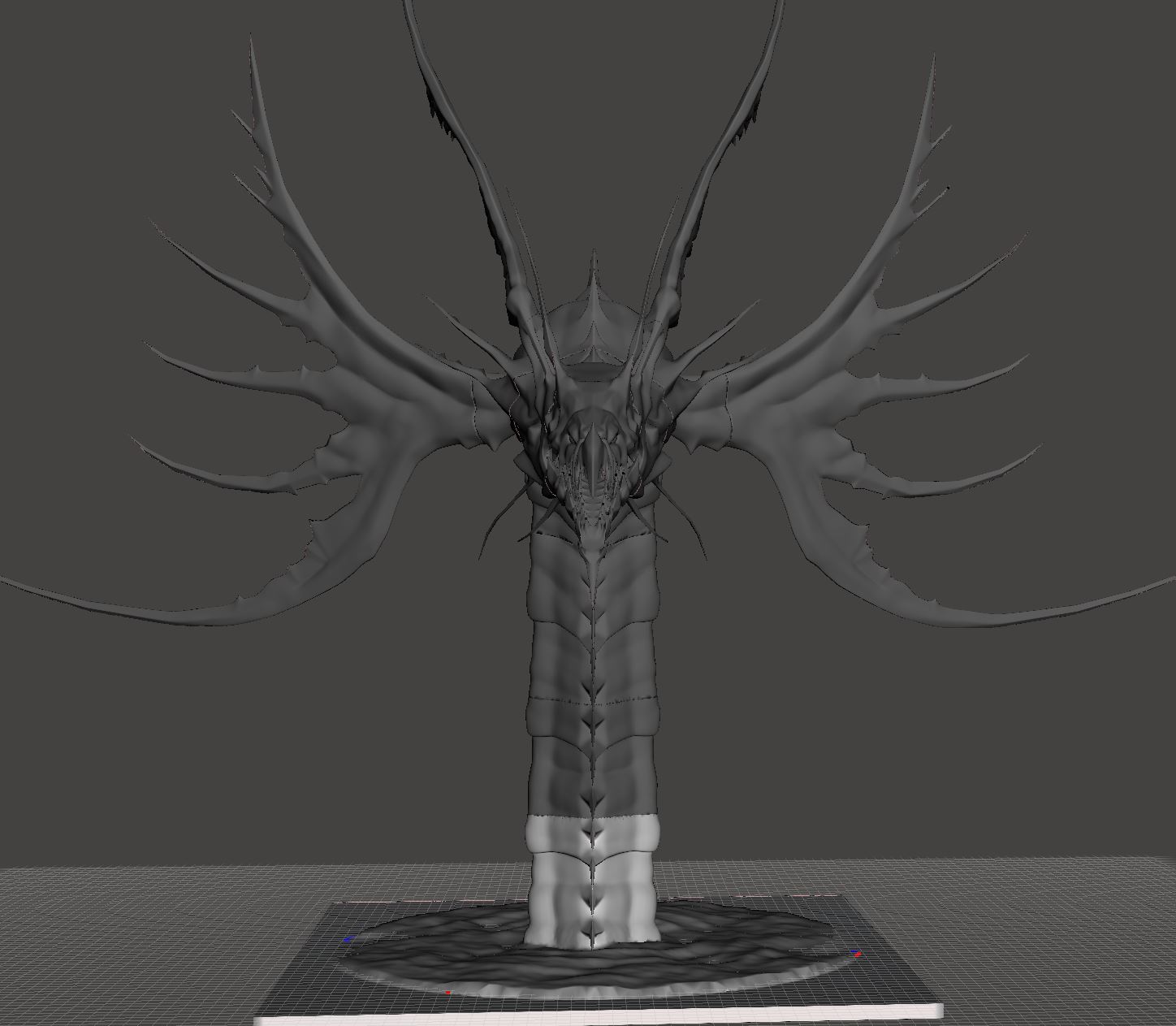 Файл STL Midgardsormr - Final Fantasy XIV 🎨 ・Модель для загрузки и 3D ...