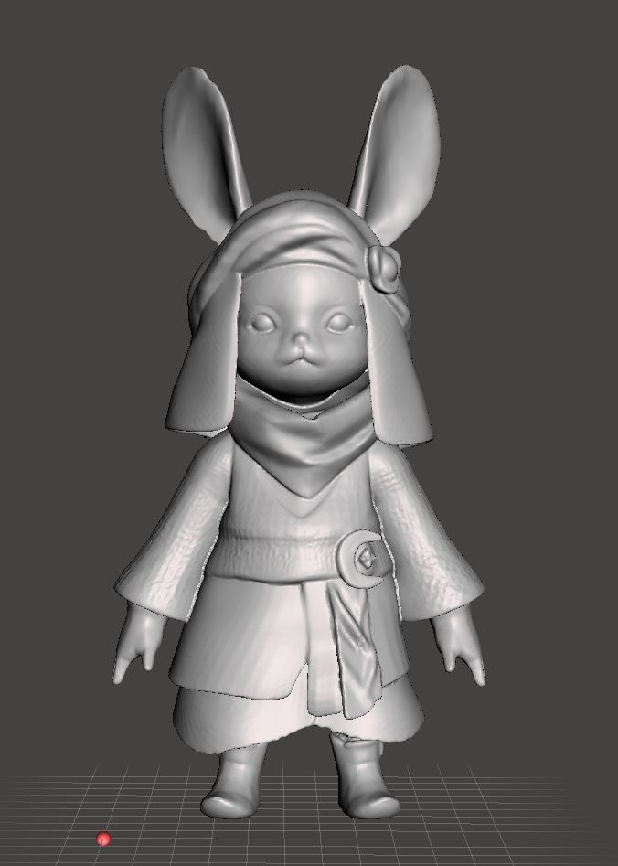 🎲 Loporrit Puddingway Final Fantasy XIV・Free OBJ File for ・Cults