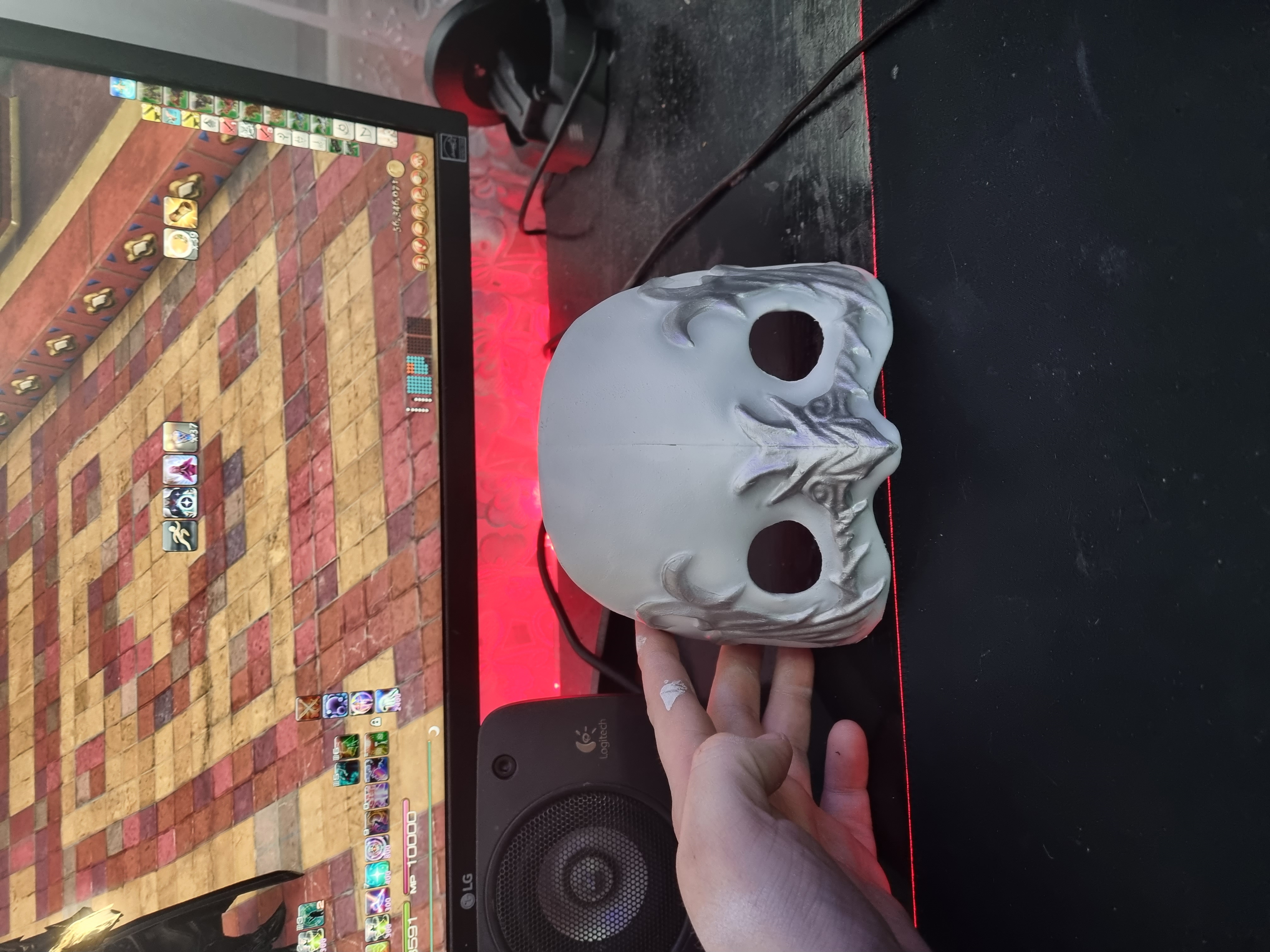 Fichier OBJ Final Fantasy XIV Venat/Ancient Mask 🚗 ・Objet imprimable en ...