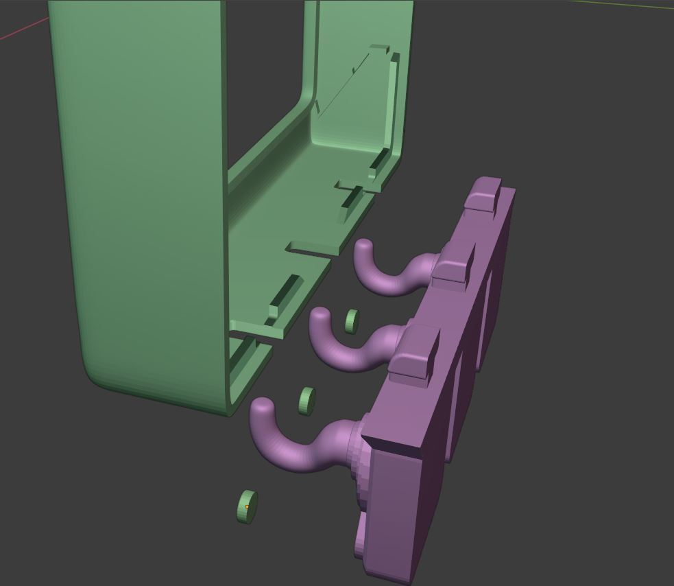 STL file Pitfall Diorama Atari 2600 with Key Holder 🔑・3D printing model ...