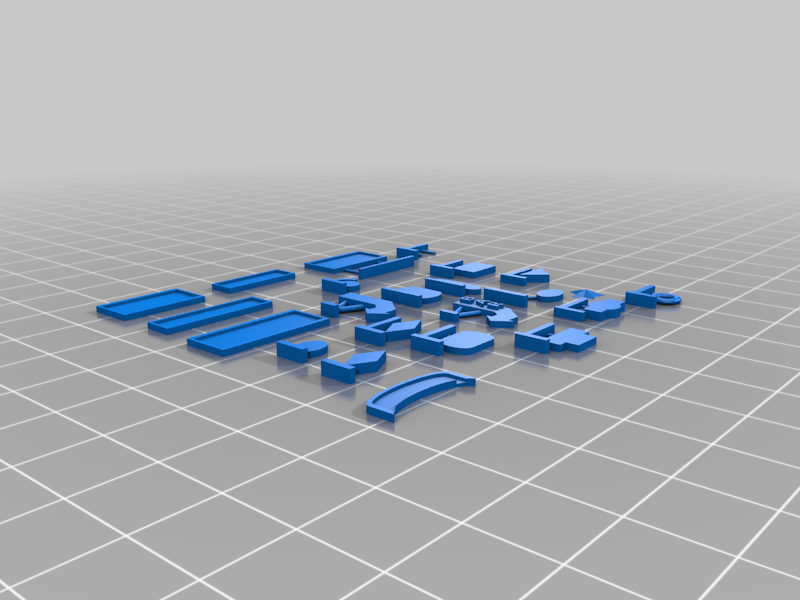 🏗️ n-scale building signs logos etc・Free STL File for ・Cults