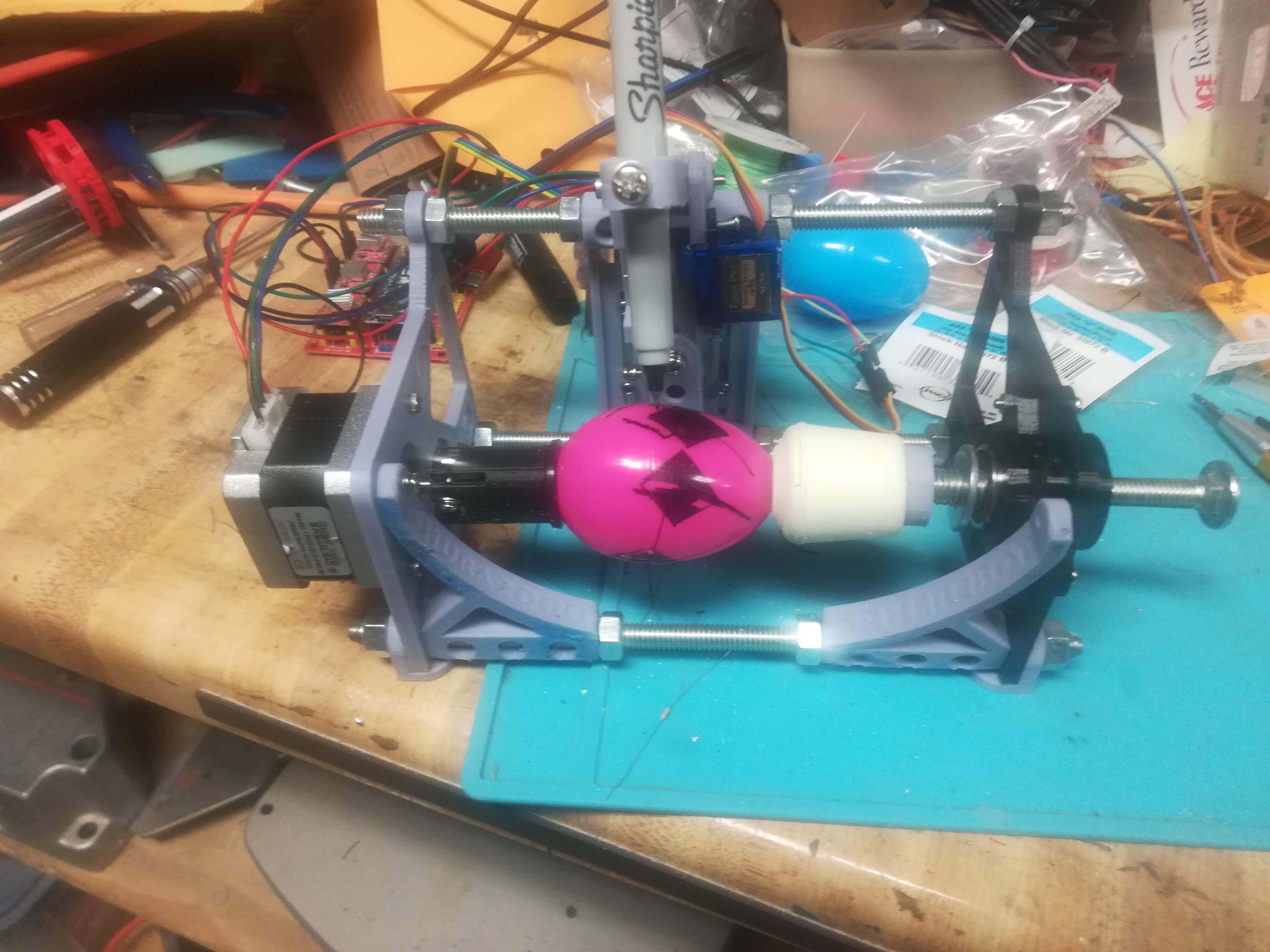 3D printing EggBot・Cults