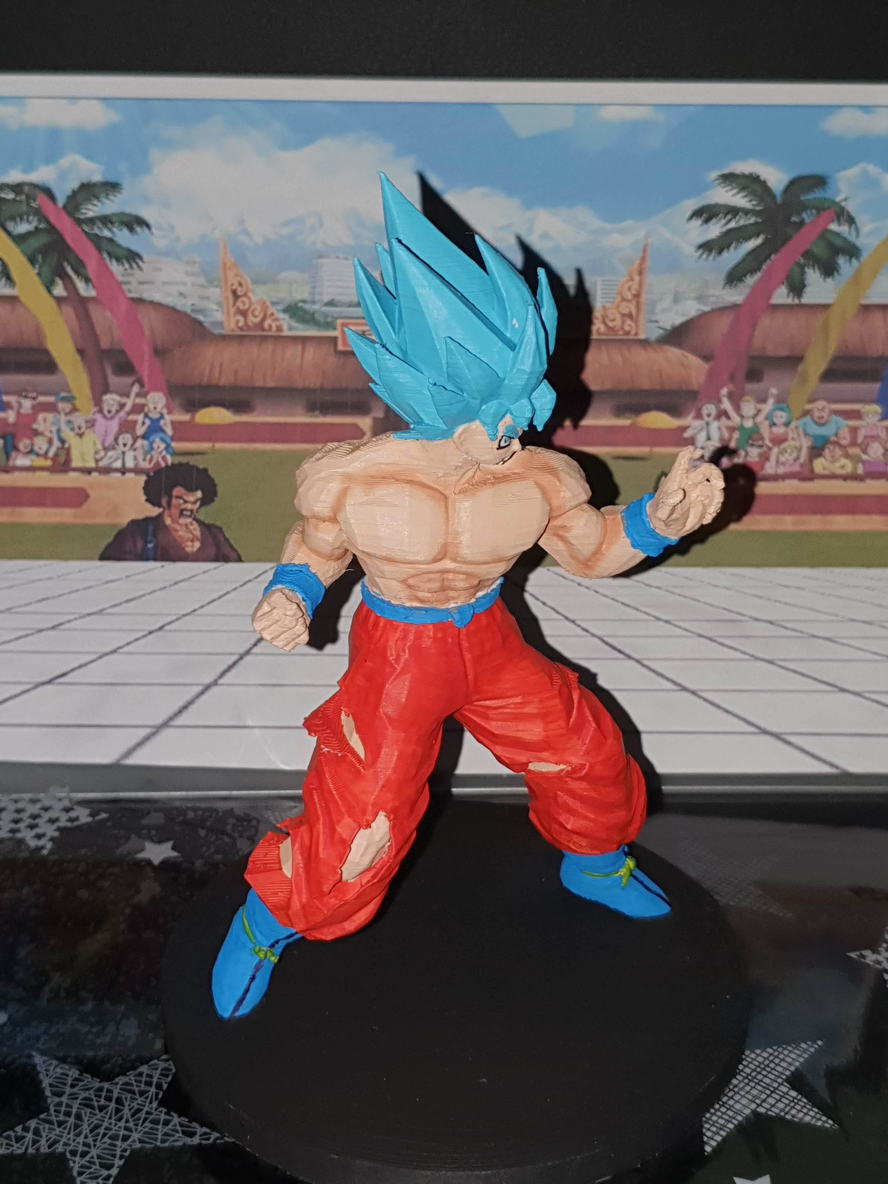👽 Goku Super Saiyan Blue Collection・Free STL File for ・Cults