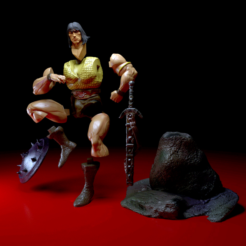 3D file Conan - The Barbarian 🎨 ・Model to download and 3D print・Cults