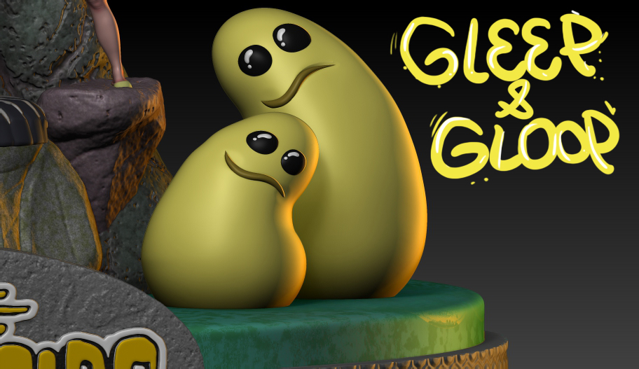 3D file THE HERCULOIDS - Epic Diorama 👾 ・3D printing design to download ...