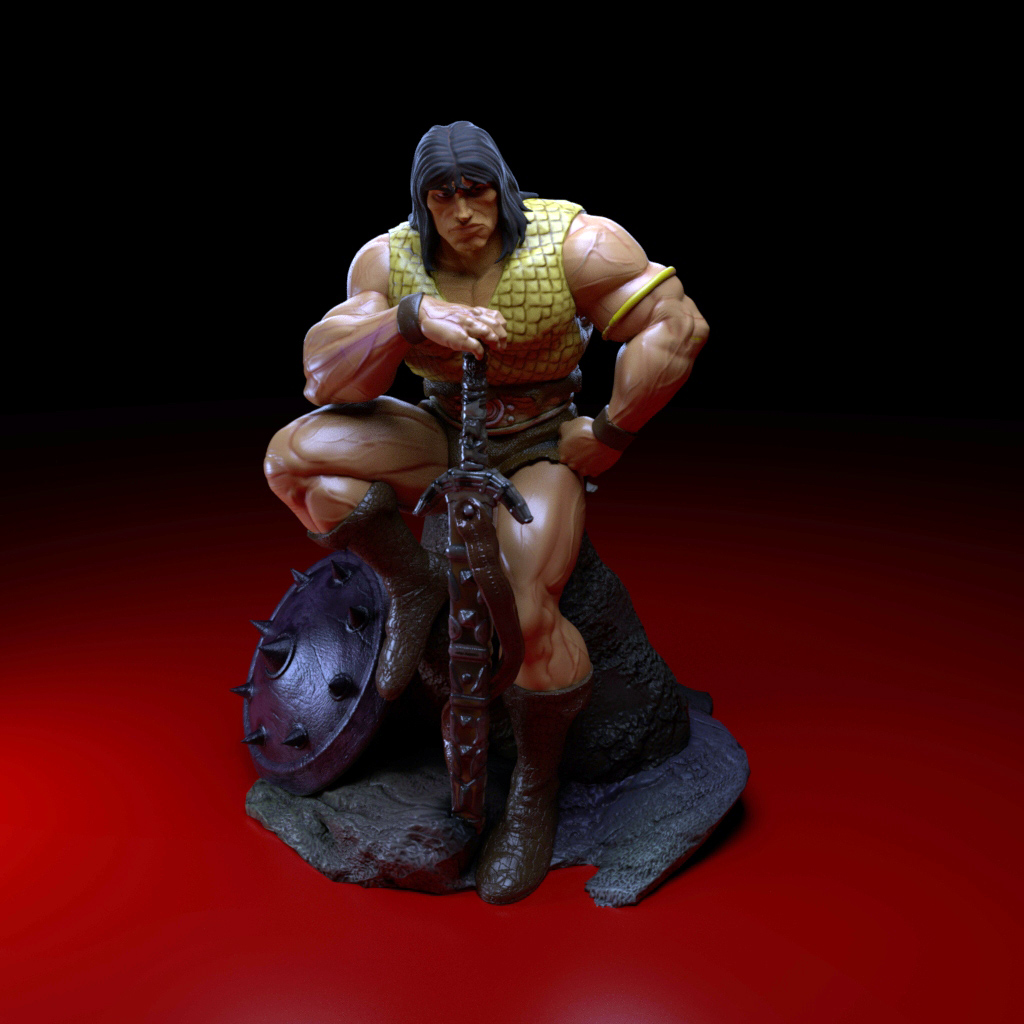 3D file Conan - The Barbarian 🎨 ・Model to download and 3D print・Cults