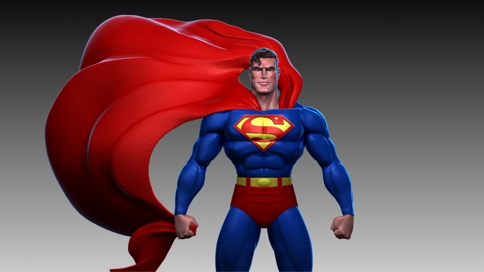 Archivo 3D Superman - 30Cm 🦸‍♂️・Modelo para descargar y imprimir en 3D ...