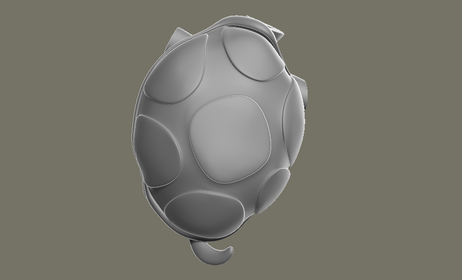 🐢 Touche Turtle - 15 Cm・ 3D file for ・Cults