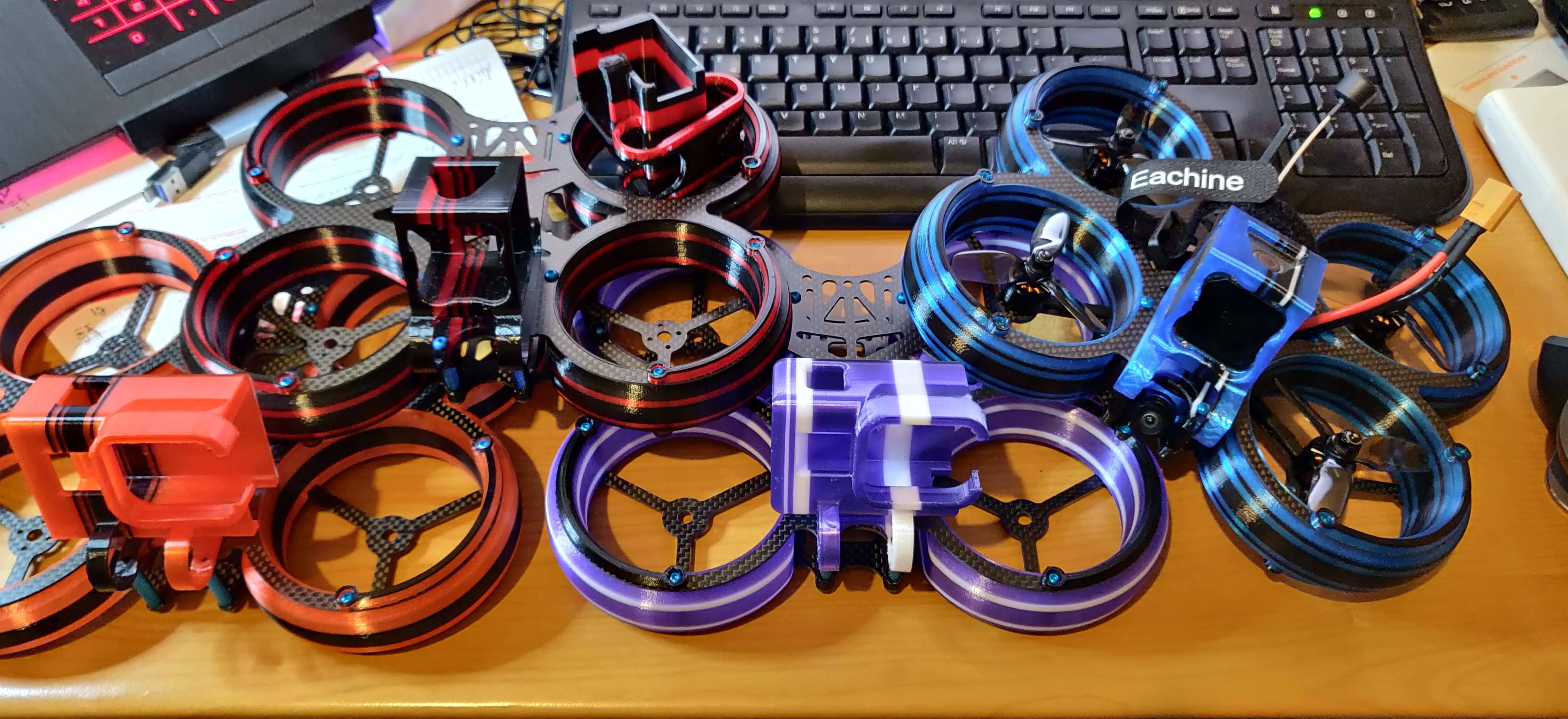 DXF file Cinewhoop Synergy/Splah 2020 - Frame 🖼️ ・3D printing template ...