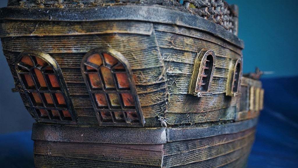 🚢 Ship Skeleton Frame and steering wheel by Dm Cuckoo VIDEO・Free STL ...