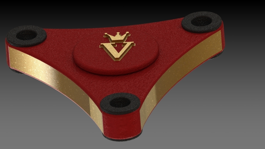 Free 3D file fidget spinner 👌・Template to download and 3D print・Cults