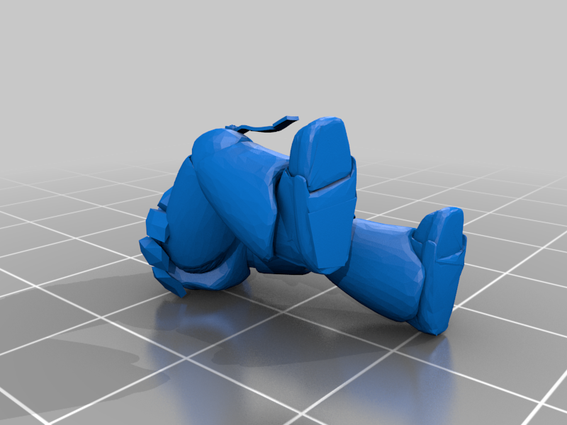 Free STL file Space Warrior Posing Legs 🛰 ・3D printing idea to download ...