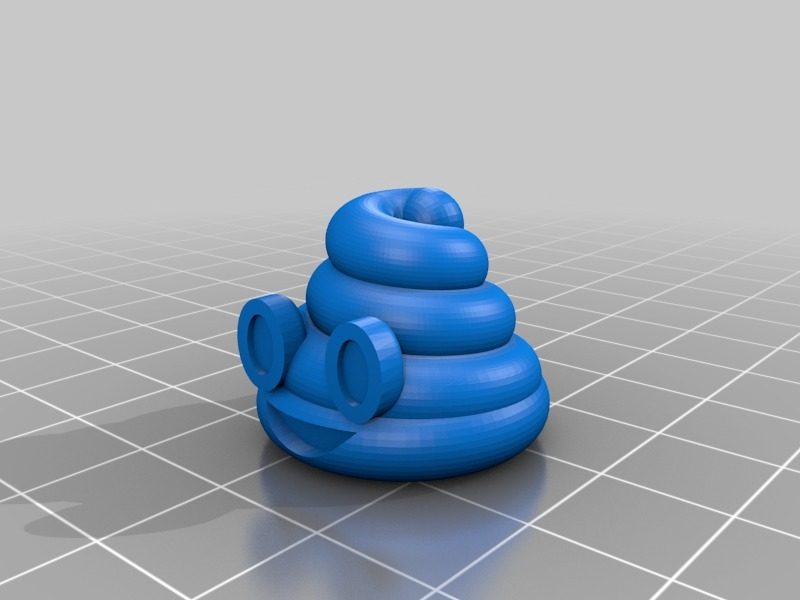 💩 Whatsapp Poo Caca Keychain・Free 3D File for ・Cults