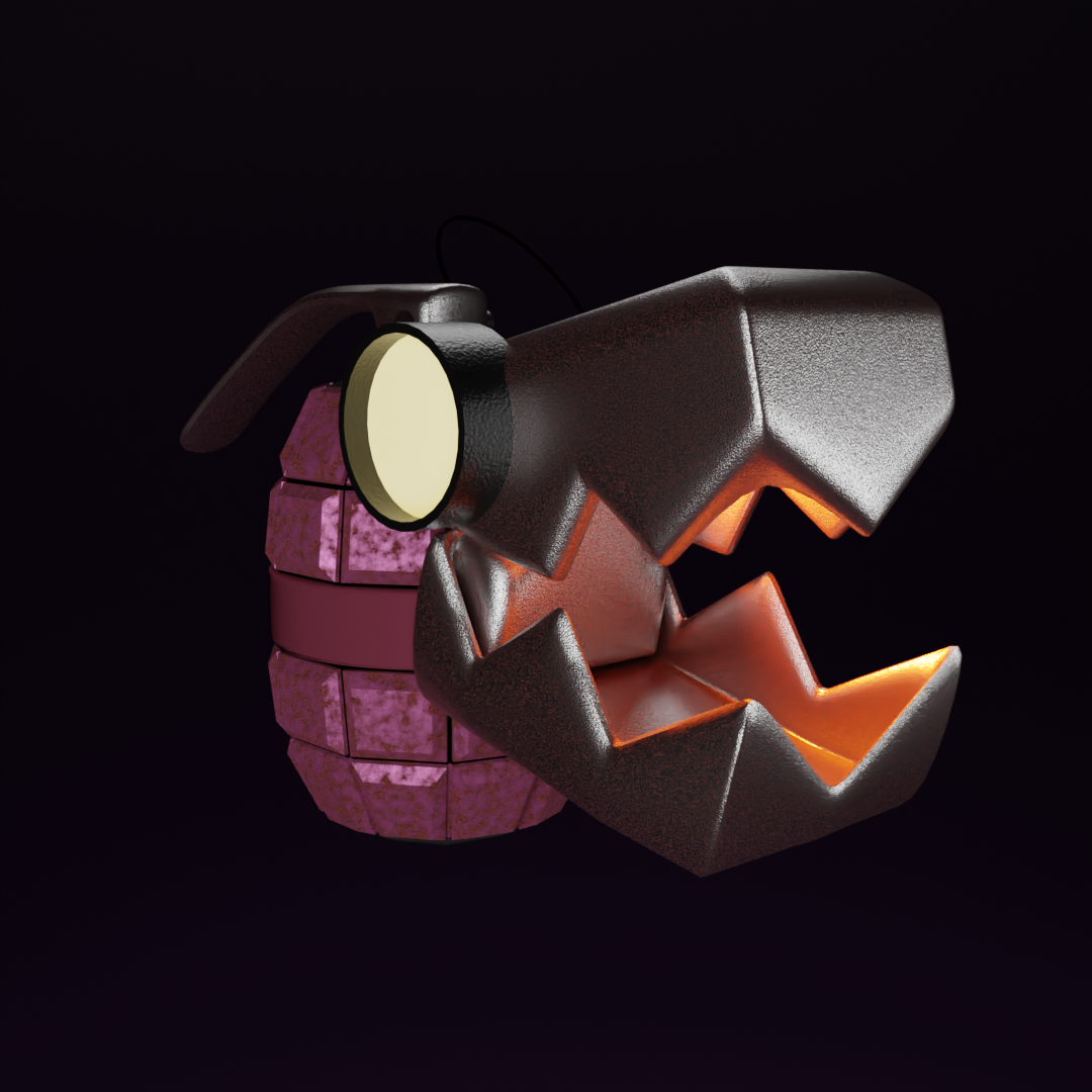 arquivo STL Jinx Chompers 🏠 (OBJ)・modelo para impressão 3D para ...