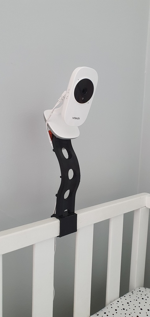 👶 Baby monitor camera mount and riser V-Tech・Free 3D File for ・Cults