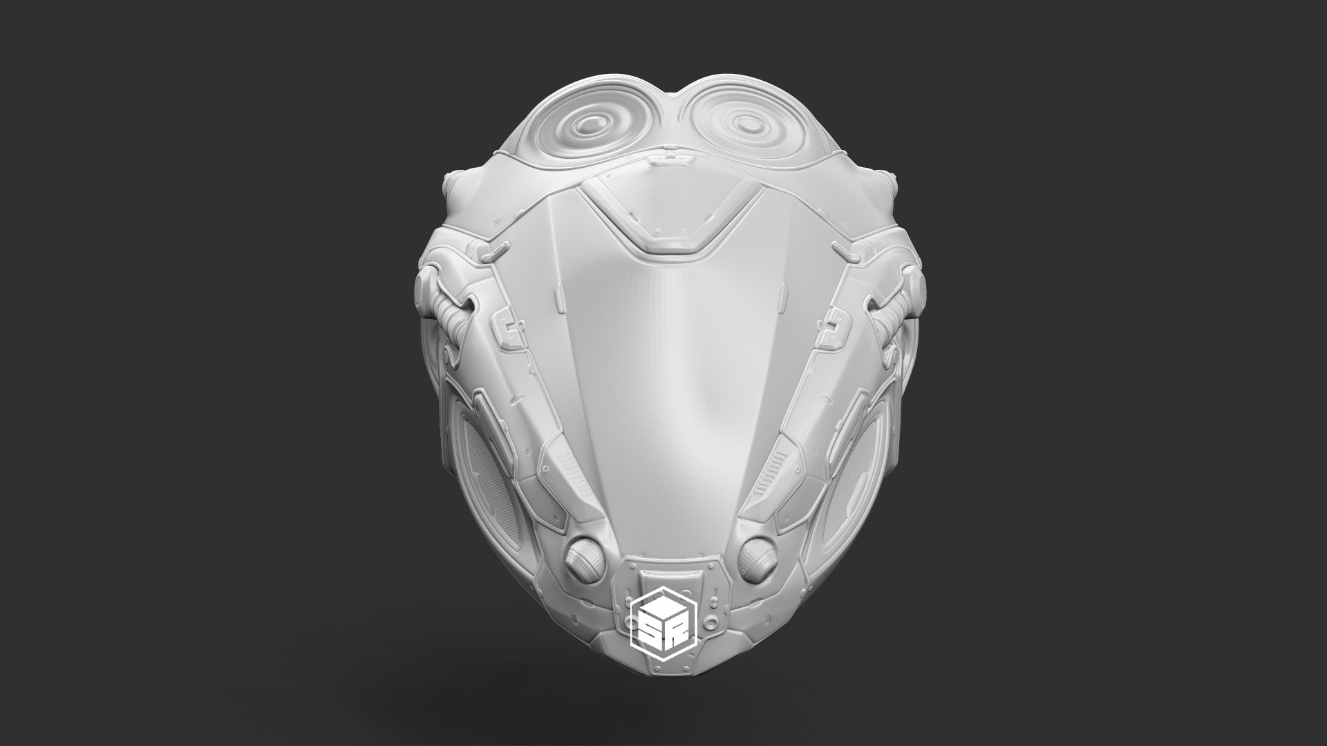 3D file Sci-Fi Helmet 🪖 ・Template to download and 3D print・Cults