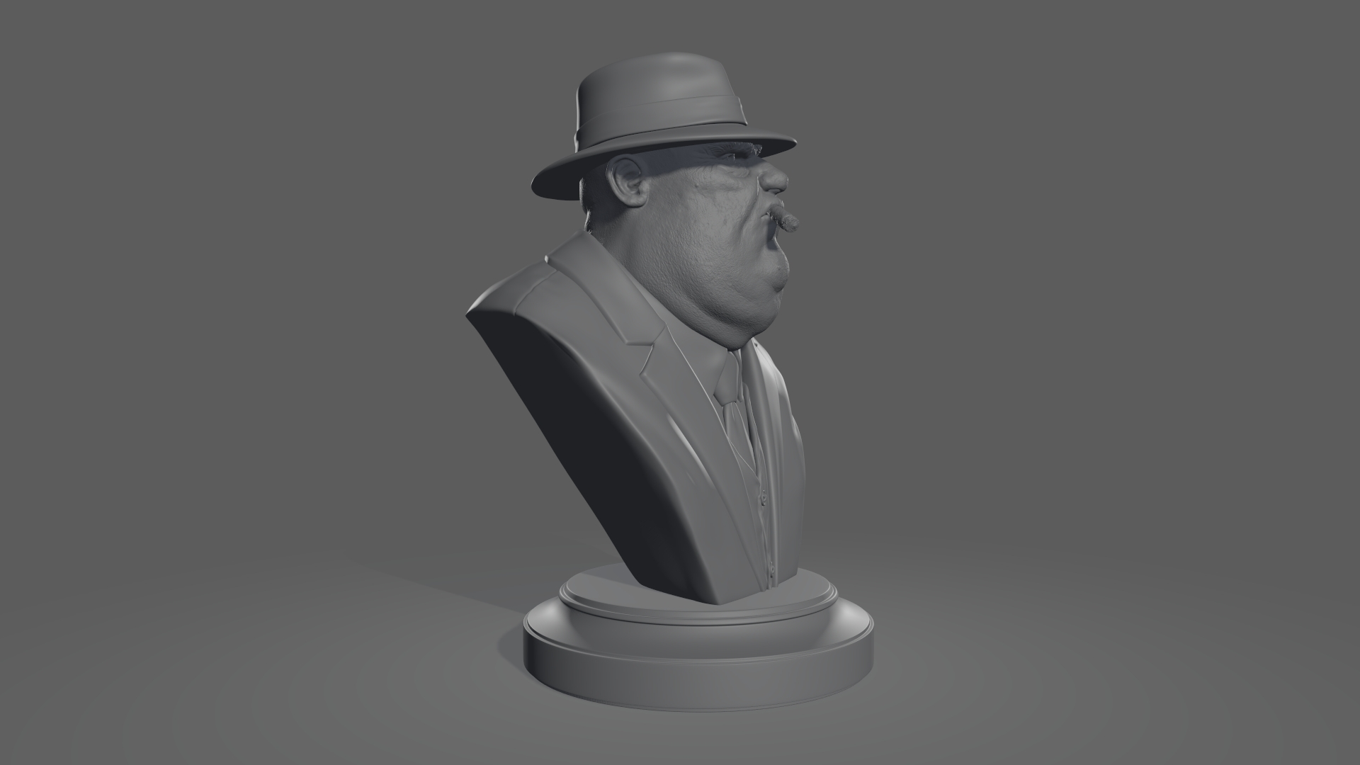 🚬 Mafia Boss Variation A・ 3D File for ・Cults