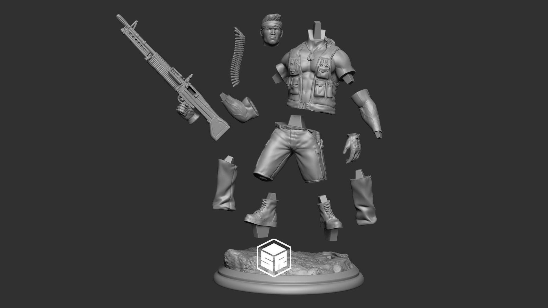 🫡 Soldier・ 3D File for ・Cults