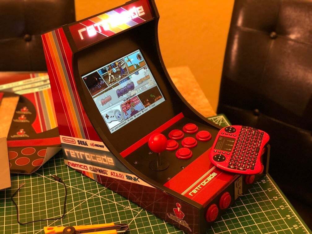 Imprimir en 3D Retrocade - Máquina Arcade de escritorio + RetroPie・Cults