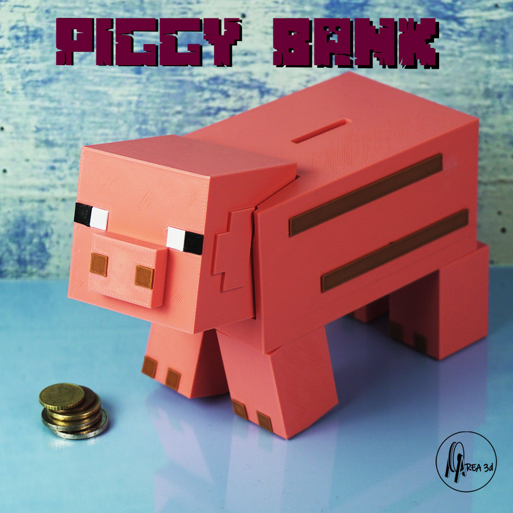 🏦 Piggy Bank・Free STL File for 3D printing・Cults