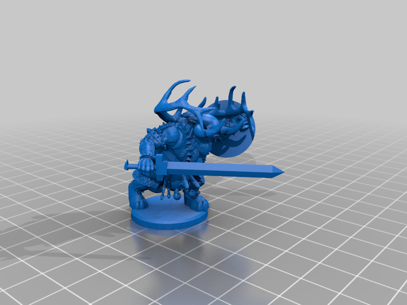 🇦🇶 Blothar: The Berserker - GWAR: Rumble In Antarctica・Free STL File ...