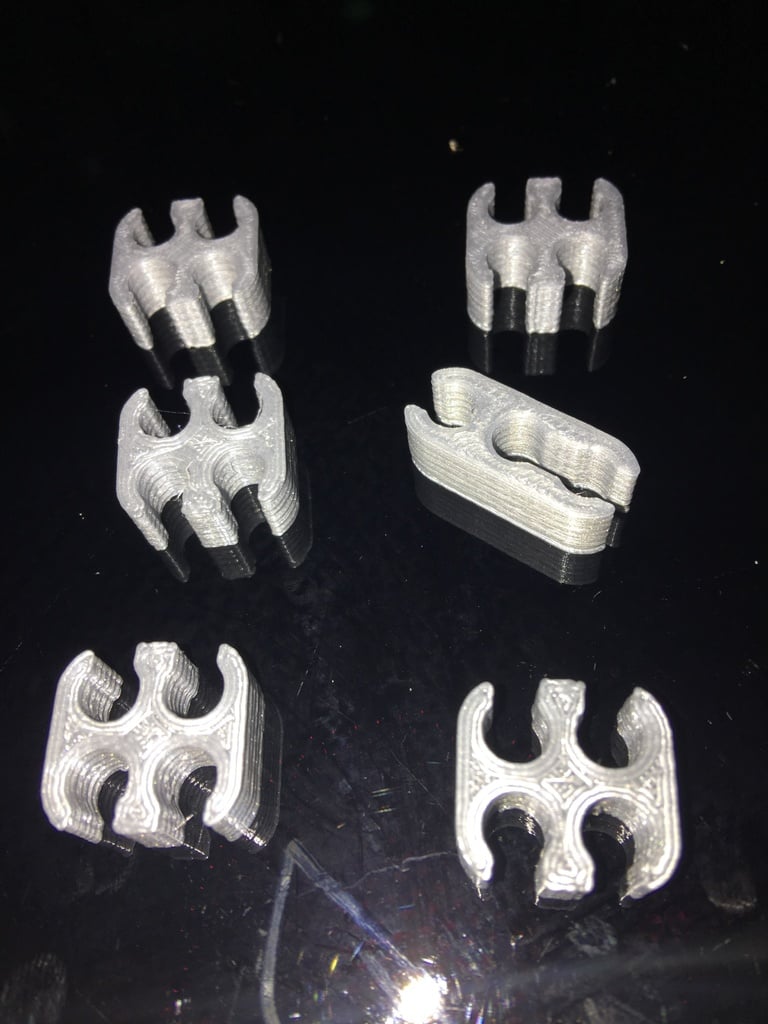 3D printable Ethernet Cable Runners・Cults