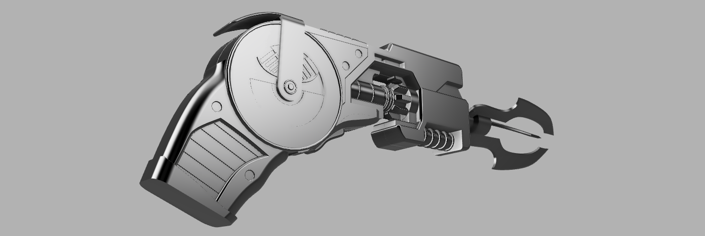 🔫 Arkham Knight Grappling Gun・ 3D File for ・Cults