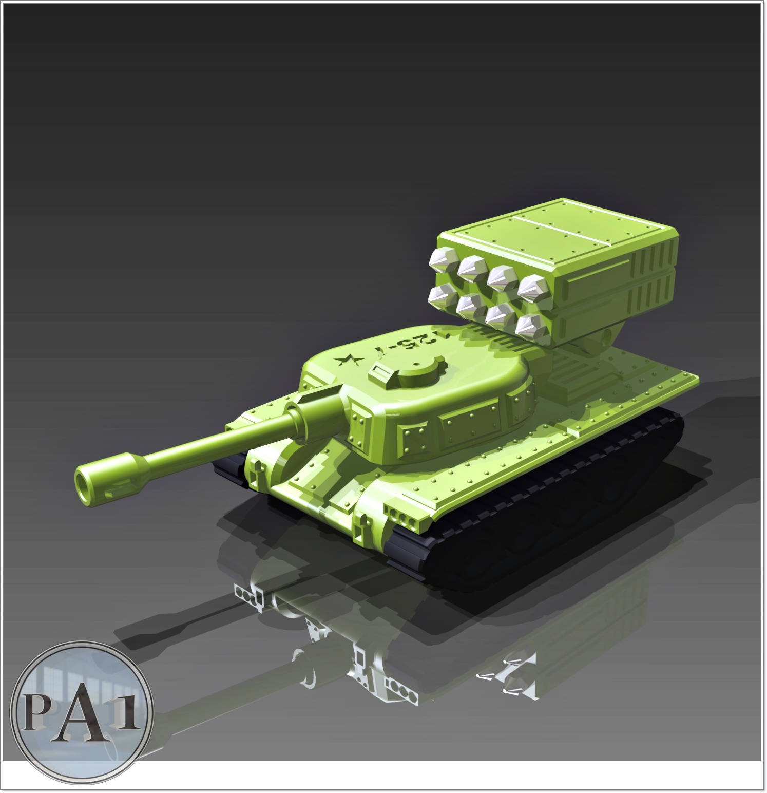 STL file SUPPORT FREE TANK - NOZZLE HOLDER AND STORAGE BOX 🆓 ・3D ...