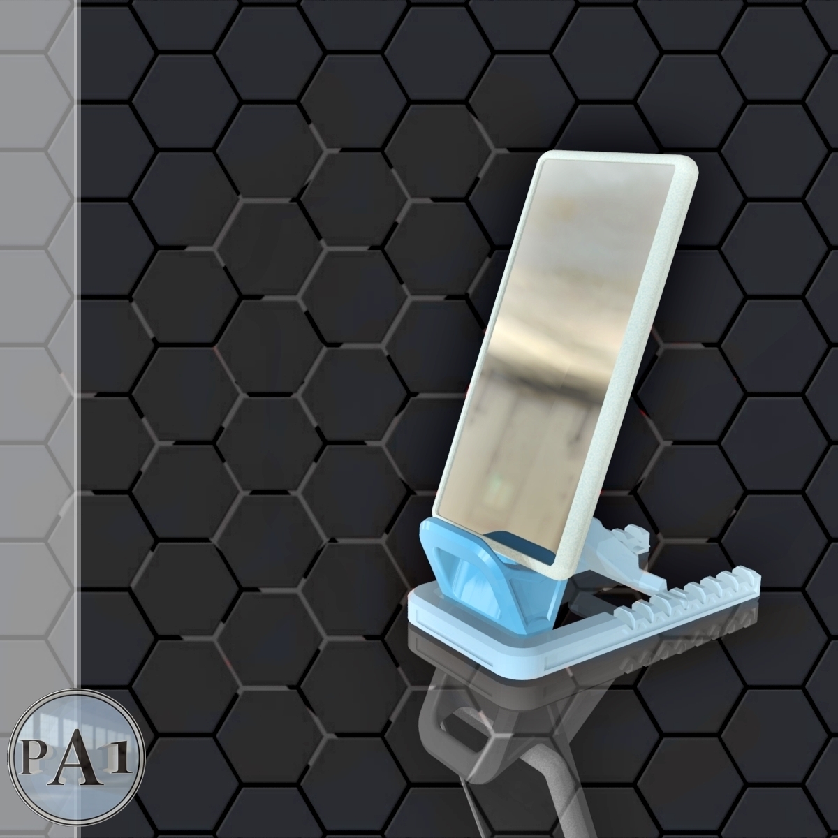 📞 Print-in-place cell phone stand V002!・Free STL File for ・Cults