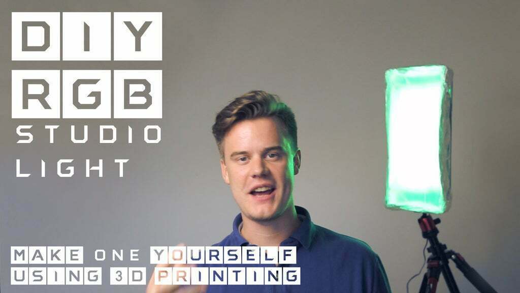 Free STL file RGB LED Studio Light 👽 ・3D printing template to download ...