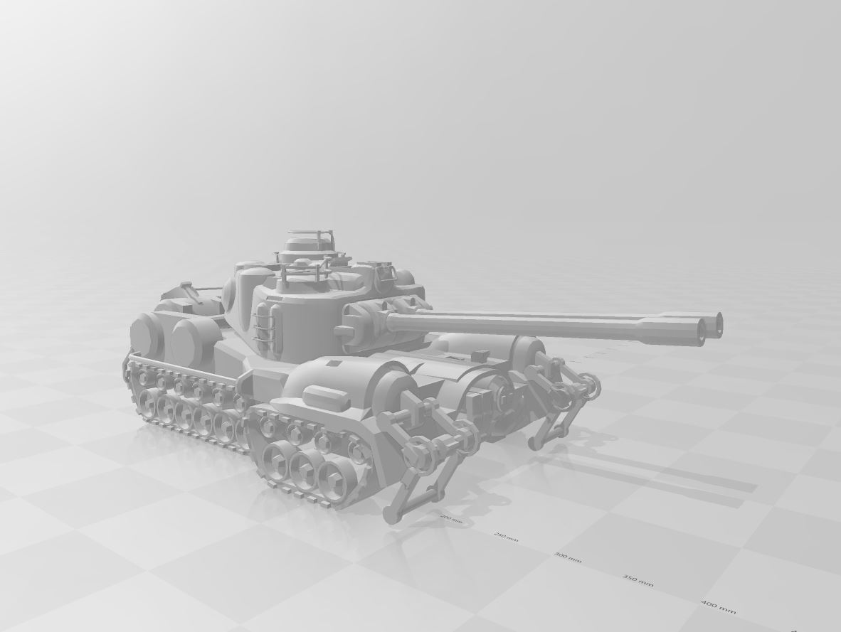 🪖 Fallout 4 tank・Free STL File for ・Cults