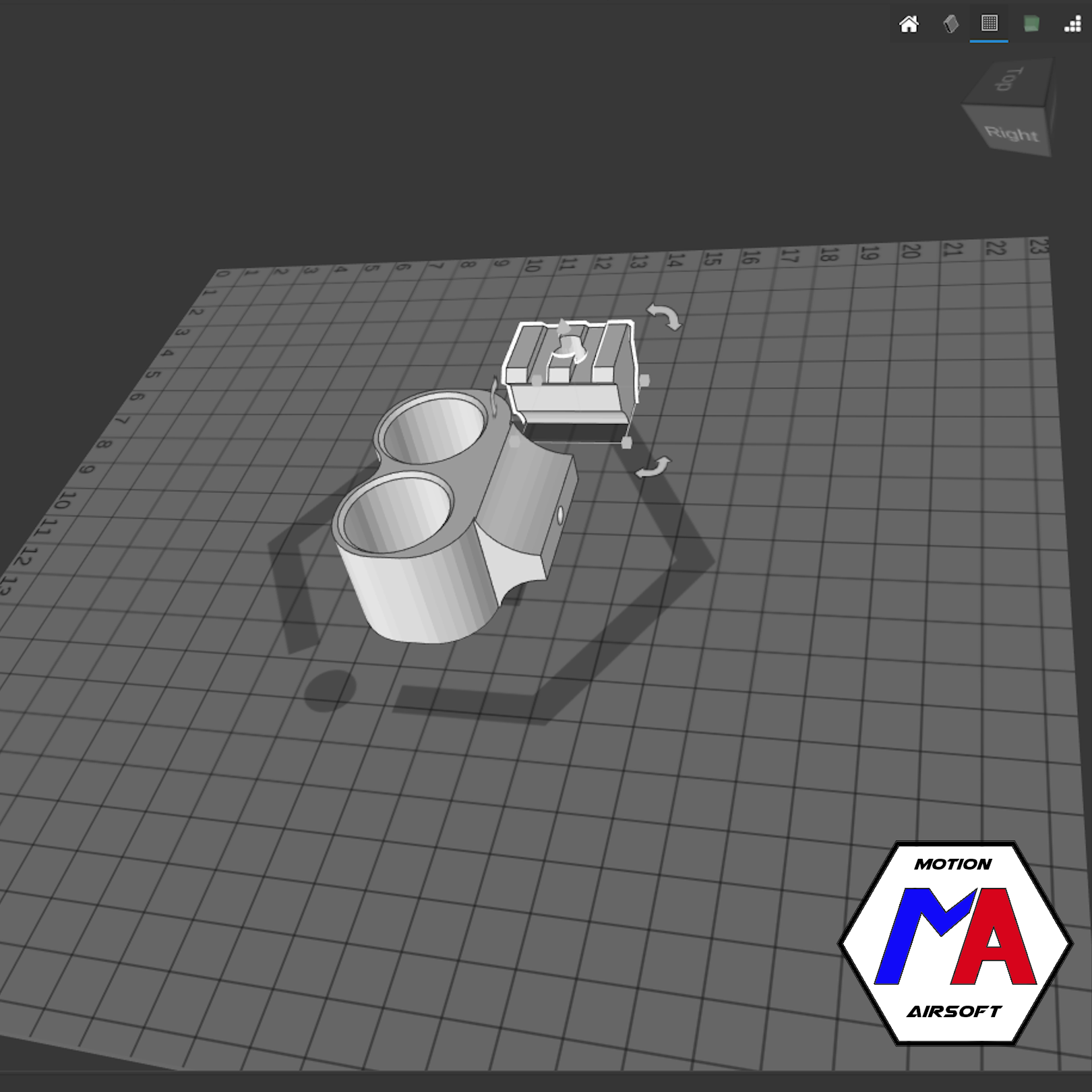 Free STL file M870 airsoft gun cartridge holder 🔫 ・Design to download ...