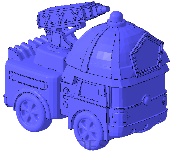 STL file Roy, Robocar Poli 👽 ・3D printing design to download・Cults