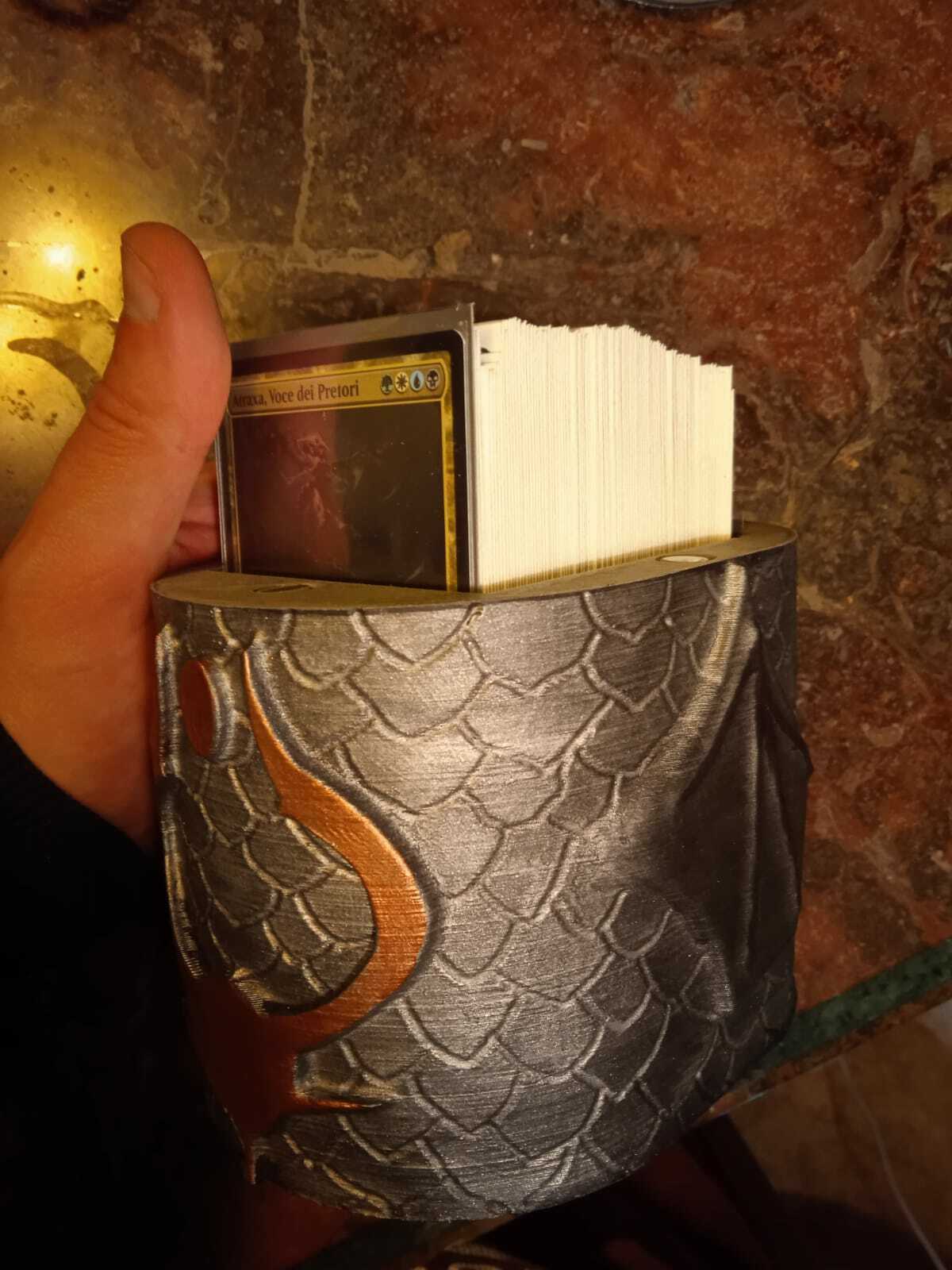 🪄 Nicol Bolas Deckbox Magic the gathering - commander edh mtg - box ...