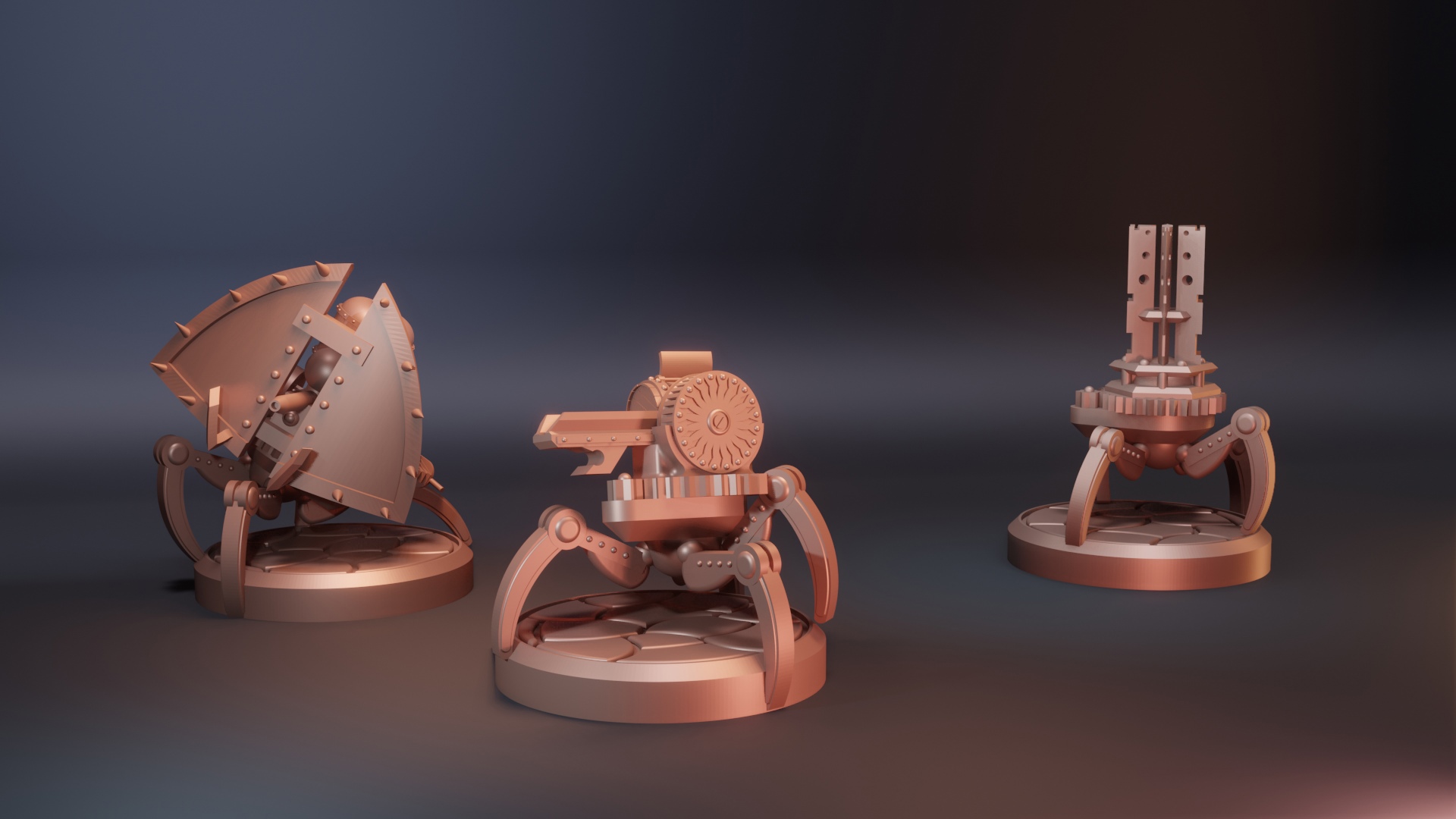 🔫 Artificer DND turret pack (Eldritch Cannon)・ STL File for 3D printing ...