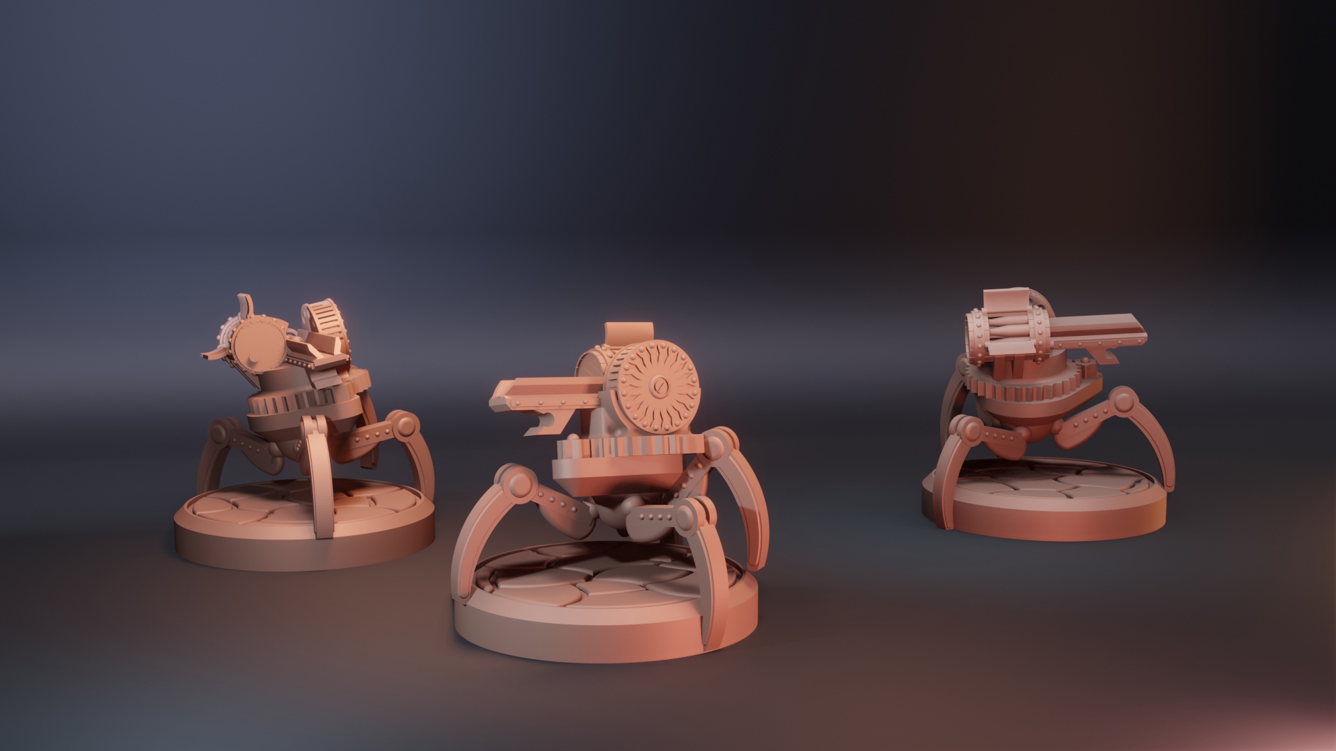 🔫 Artificer DND turret pack (Eldritch Cannon)・ STL File for 3D printing ...