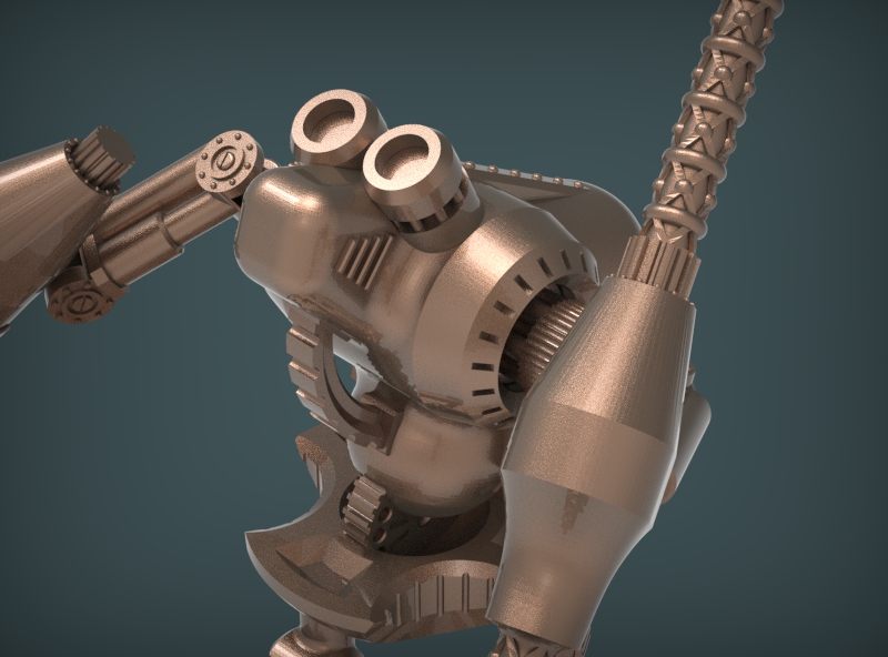 👹 DND ARTIFICER Steel Defender pack (golem)・ 3D File for ・Cults