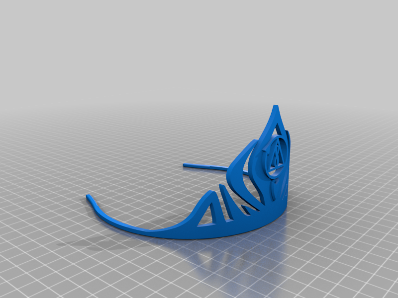 👑 The crown with the sign of the creative society・Free 3D File for ・Cults