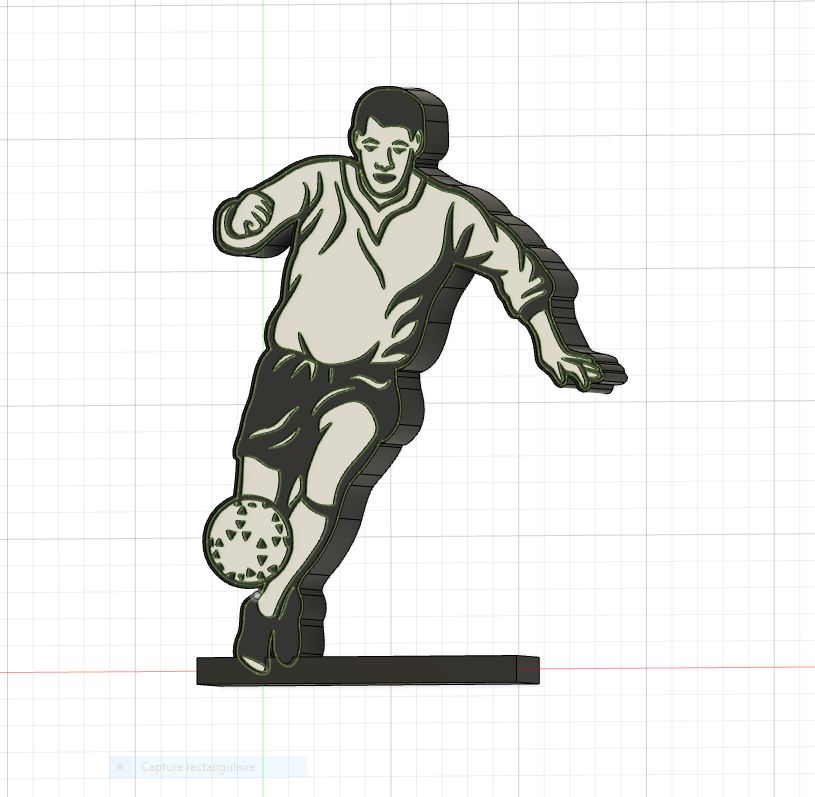 STL file LIGHT LAMP FOOTBALLER 🔦 ・3D printing template to download・Cults