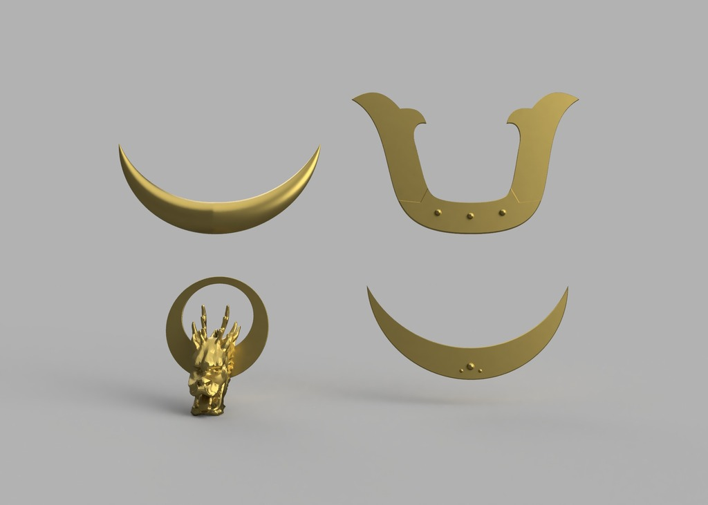 STL file Customizable Samurai Helmet 🗡️・3D printable design to download ...