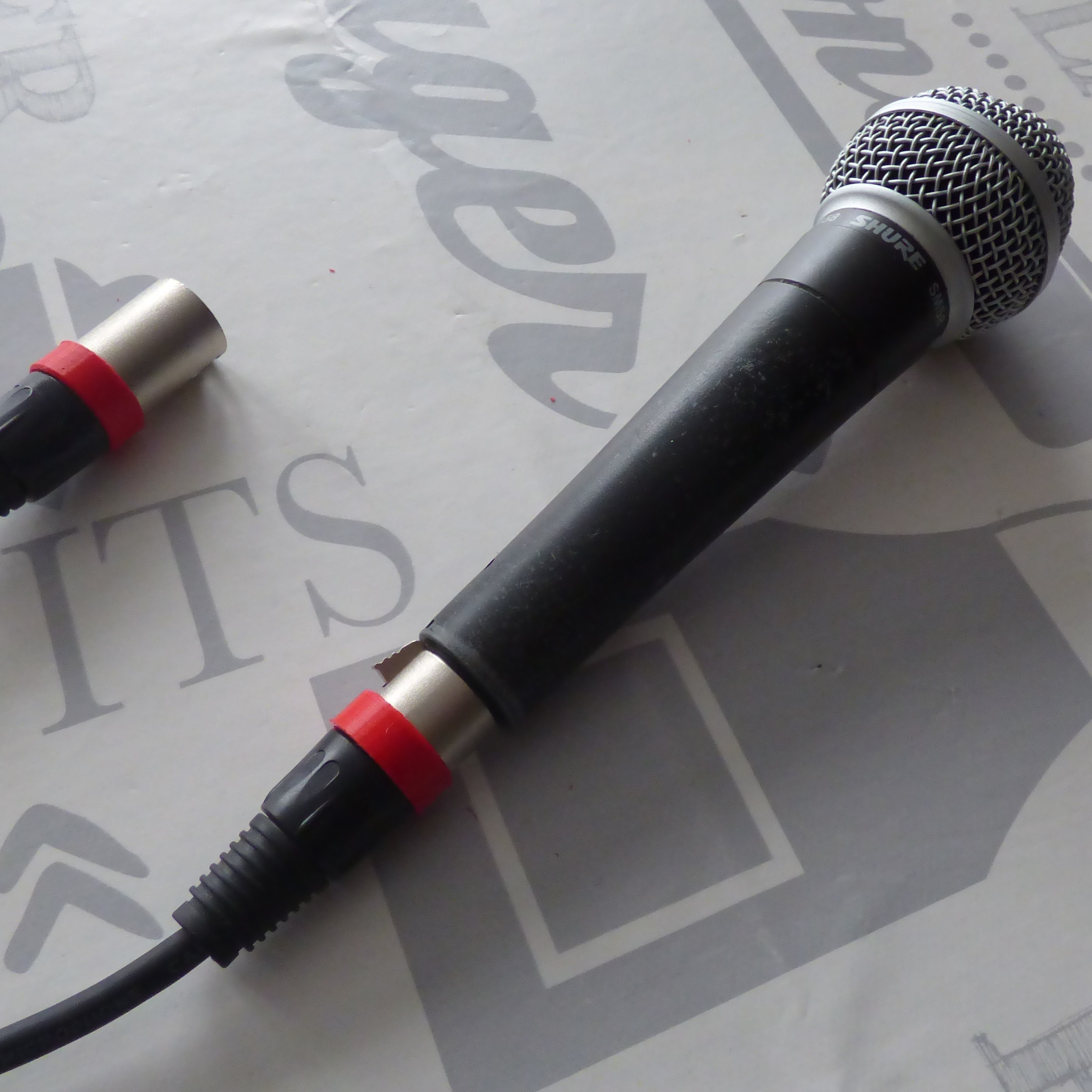 Free STL file marking ring for XLR microphone 💍・3D printable model to ...